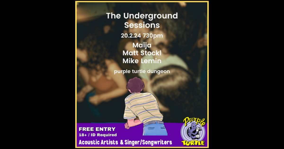 The Underground Sessions - Maija / Matt Stockl / Mike Lemin | What's On Reading
